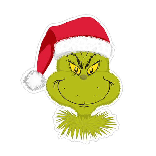 Dr Seuss The Grinch 2D Shaped Empty Pinata | Perfect Party Supplies